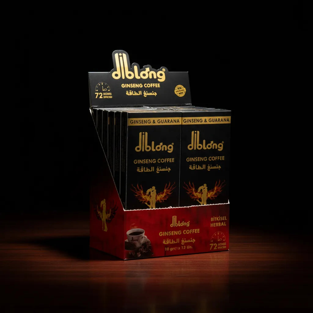 Diblong Ginseng Coffee 12-Pack — Daily Energy Blend | Energynseng